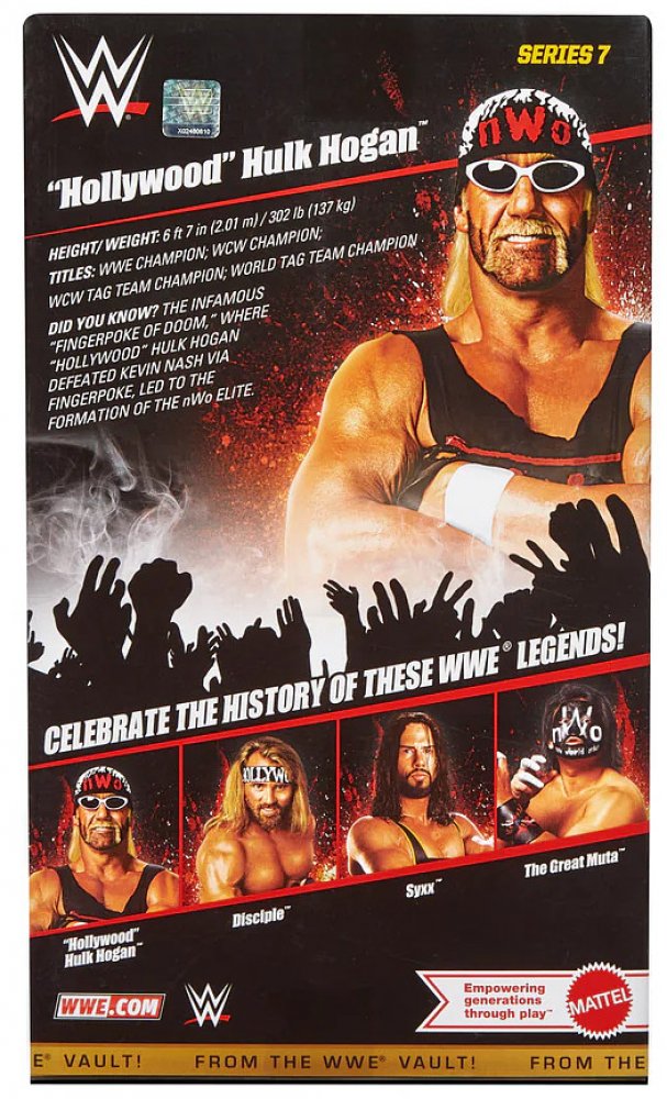 WWE Mattel Elite Ringside Exclusive Wolfpac Hulk Hogan